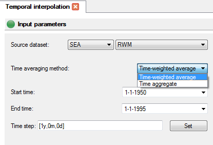 BioMedware SpaceStat Help - Perform Temporal Interpolation